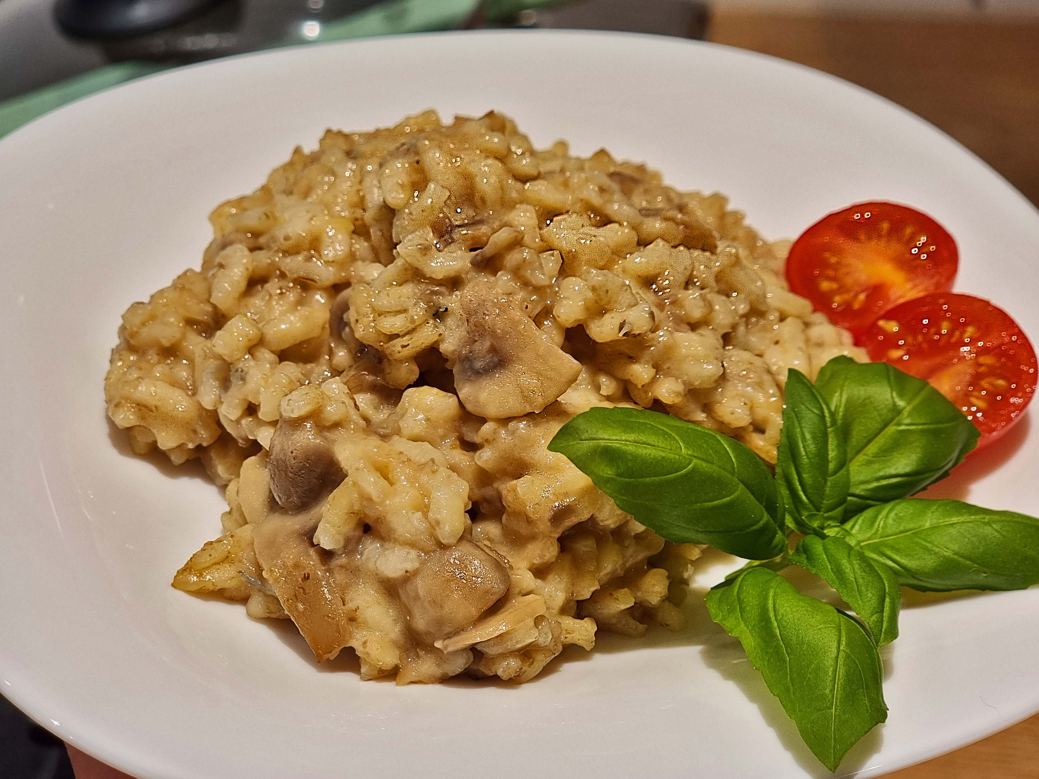 Dolcelatte Blue Cheese and Mushroom Risotto | Audley Villages